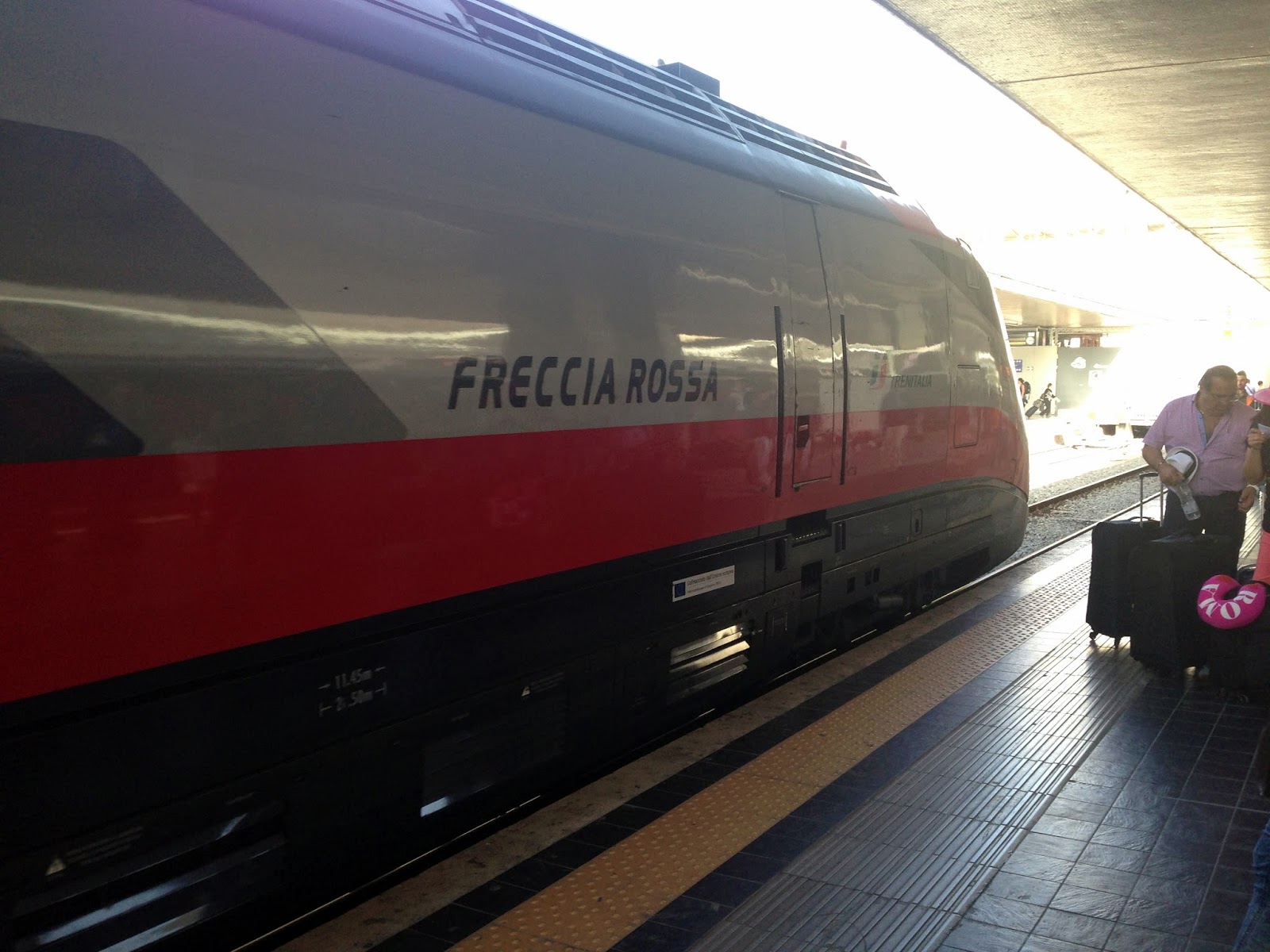 Choosing Hallelujah: Rome to Napoli: High Speed Train Ride