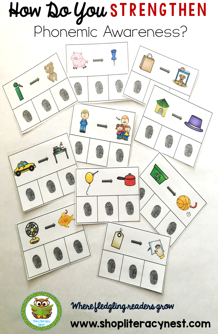 Building Phonemic Awareness For Struggling Readers | The Literacy Nest