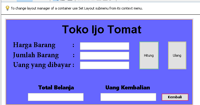 AndhikaC15 Person: Membuat Aplikasi Kasir Sederhana berbasis JAVA ...