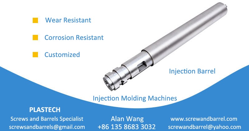 Hwa Chin injection screws, barrels, cylinders, screw tips, nozzles and ...