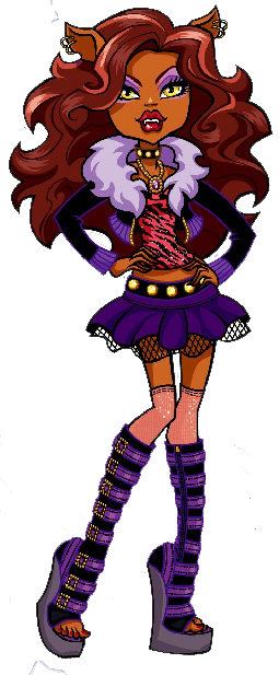 Monster High Artworks/PNG: Pngs da Clawdeen