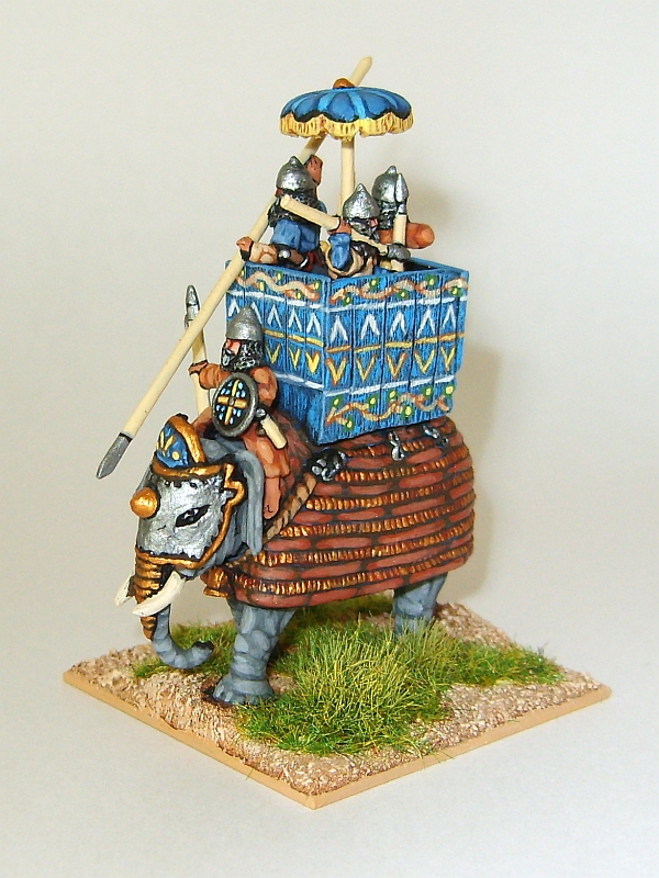 The Waving Flag: 15 mm Timurid Elephant - Part 4