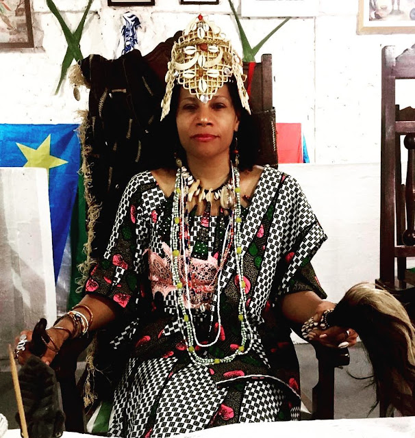 Rainha da República Democrática do Congo visita Belford Roxo neste ...