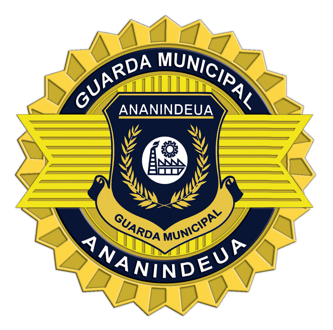 GUARDA MUNICIPAL de ANANINDEUA: Distintivo GMA
