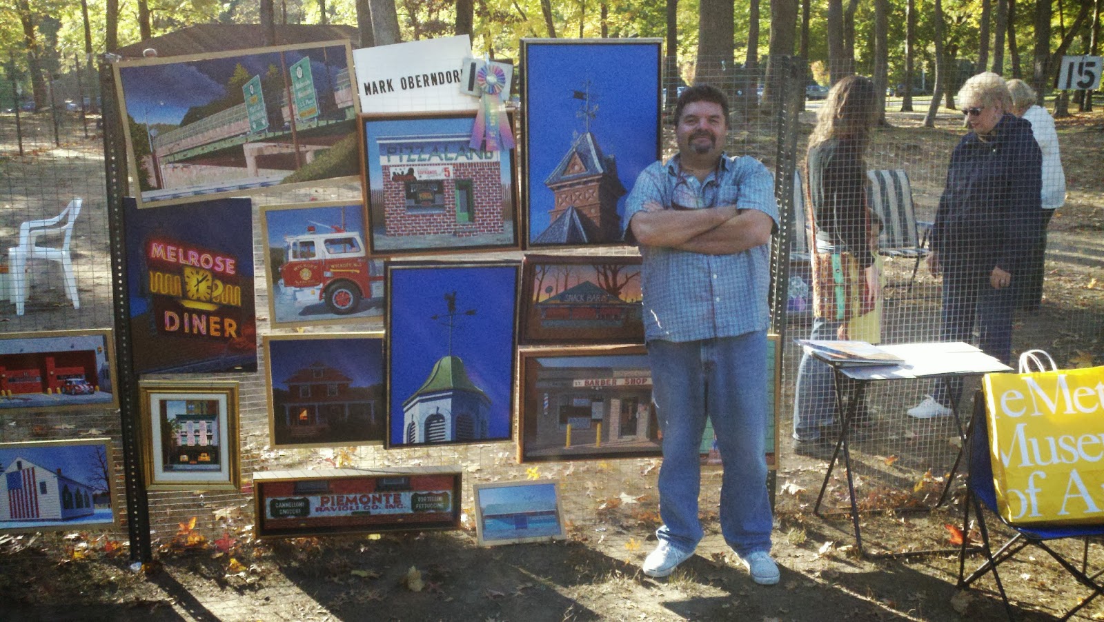 MARK OBERNDORF FINE ART: Wyckoff Avenue House - Wyckoff, NJ