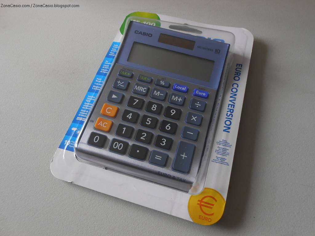 Zona Casio: Prueba: Calculadora Casio MS-100