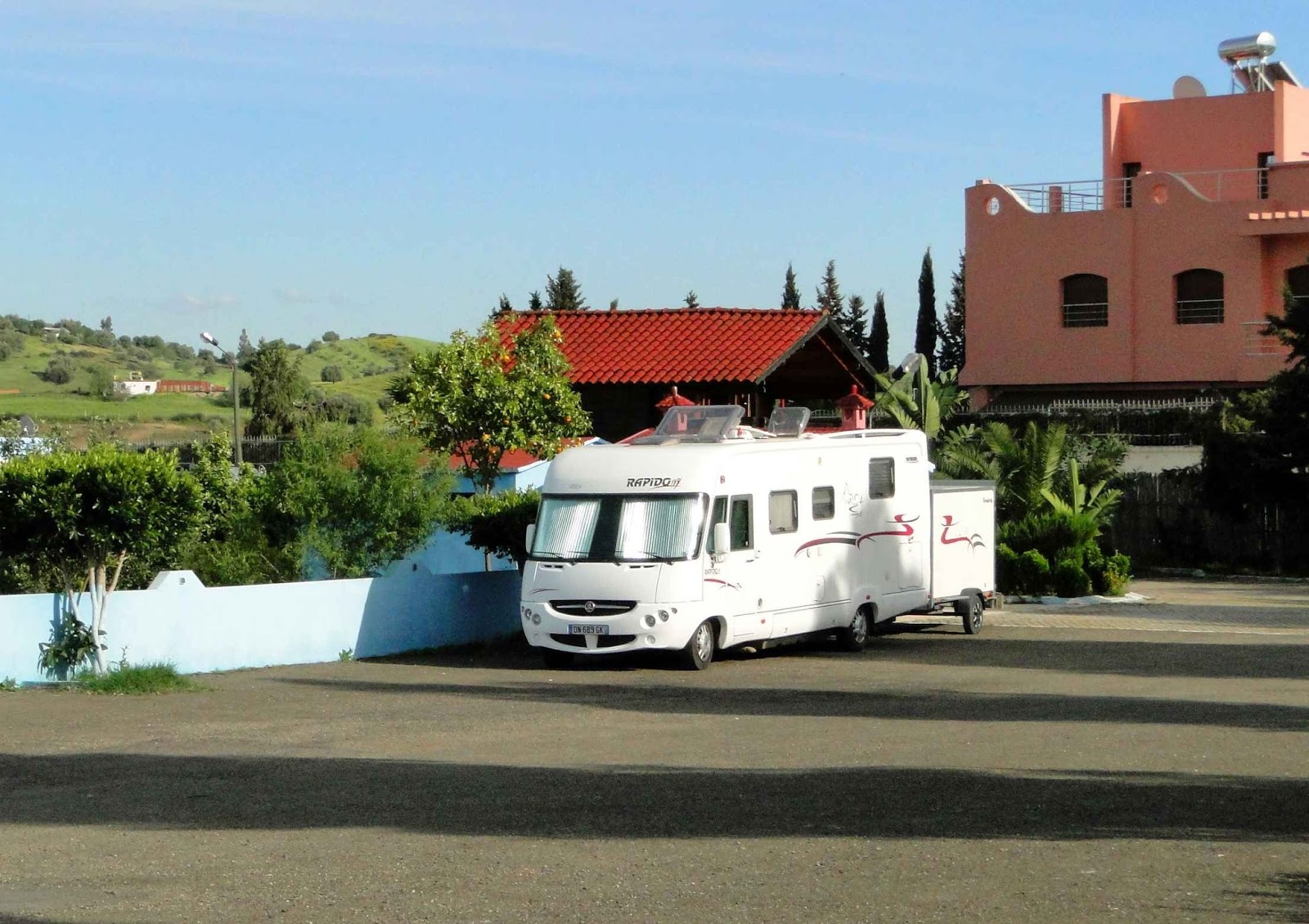 cnou-au...MAROC: Au camping Motel Le Rif (Samedi 23 Avril 2016)