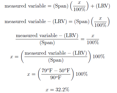 Automation and Instrumentation: Temperature Transmitter Calculation