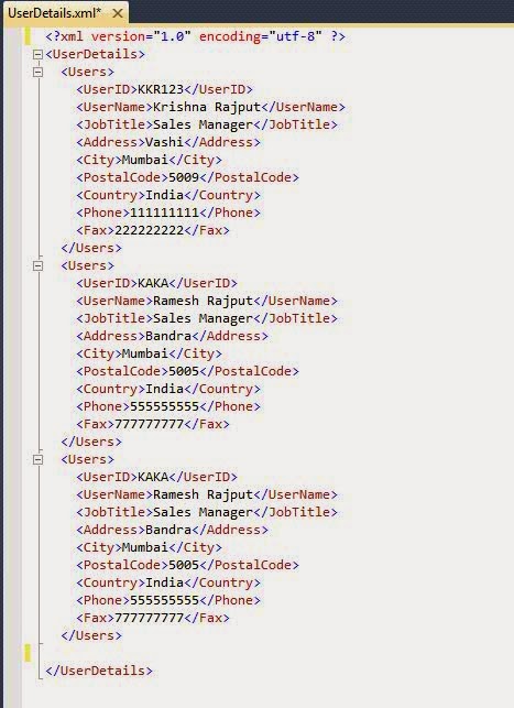 Bind Gridview To Xml File Using Dataset 20fingers2brains