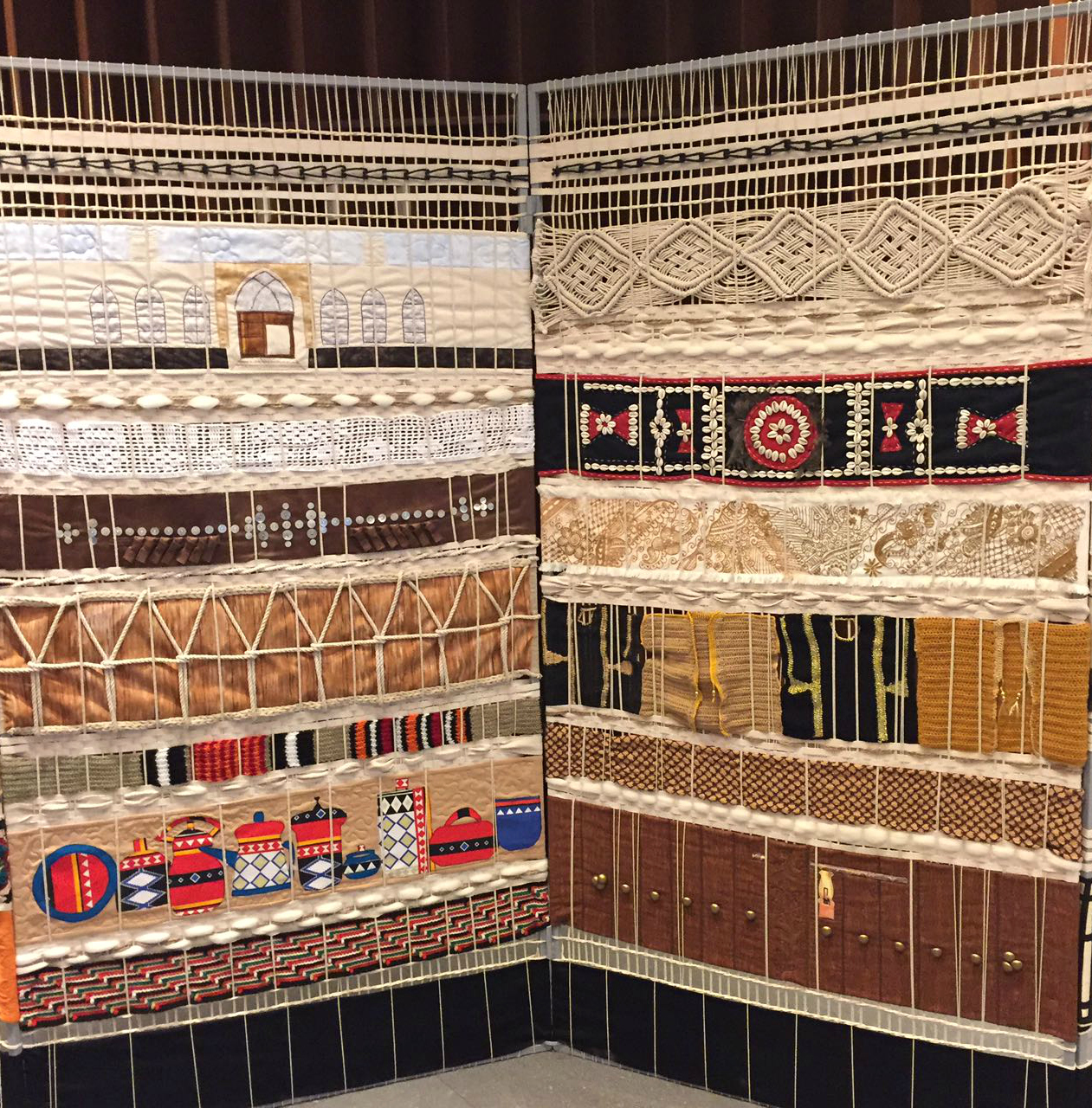 Stitch Story: Weaving Stories Art Installation: "Honoring Textile ...