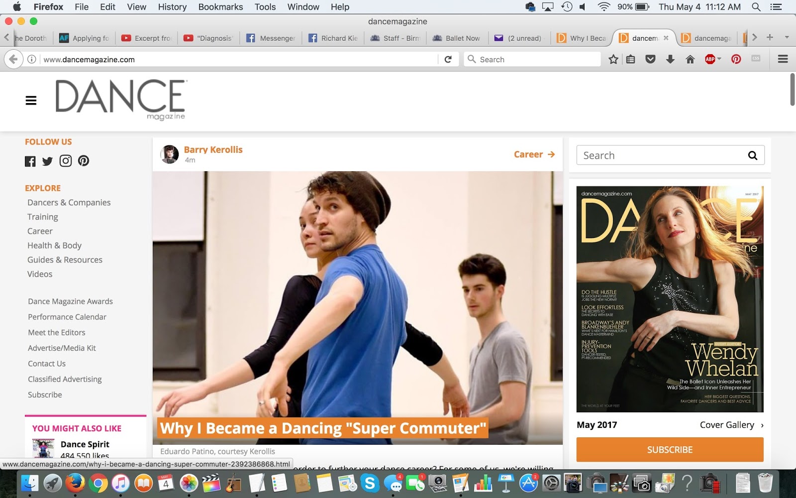 Life of a Freelance Dancer: Finding What Makes You Unique & LOFD Writes ...