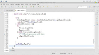 76 JAVA Swing GUI Chat Application | كورسات بالعربي