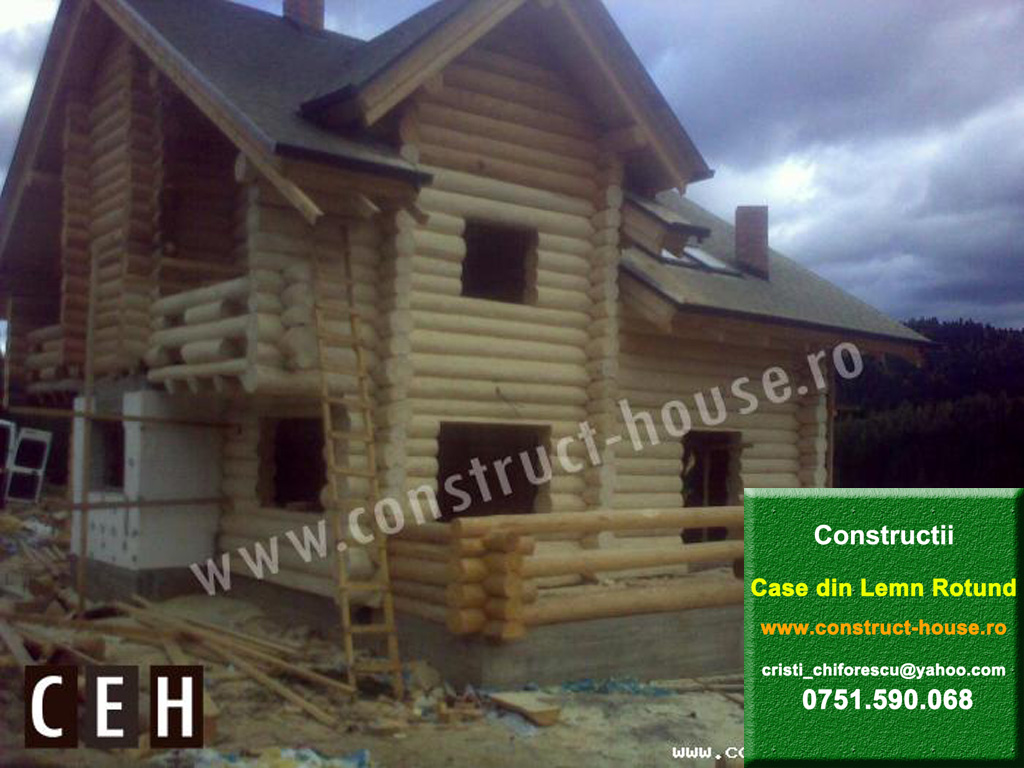 Case din Lemn Rotund | Case din Lemn Rotund