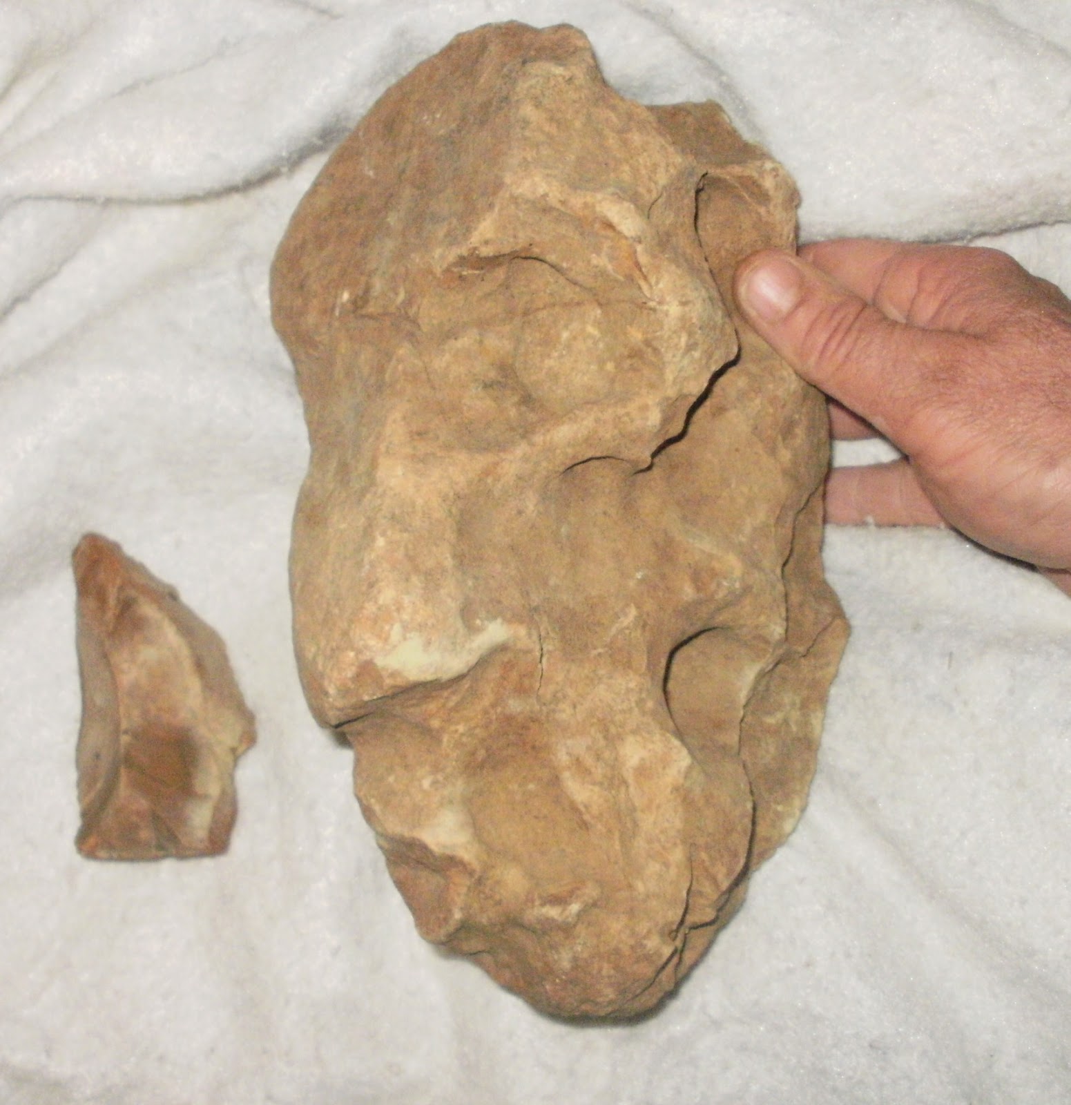 Archaeology of Portable Rock Art: Small translucent human head pebble ...