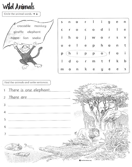 Teachermina: [activity] wild animals