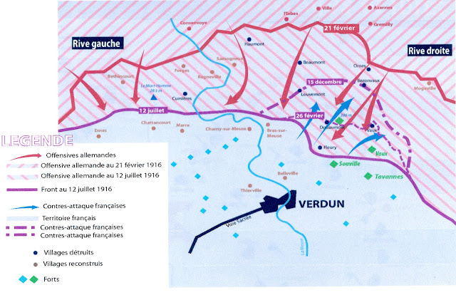 Centenaire de la Grande Guerre: VERDUN - LA SOMME 1916 - 2016