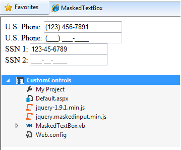 ASP.NET and SQL Programming: How to create MaskedTextBox custom control ...
