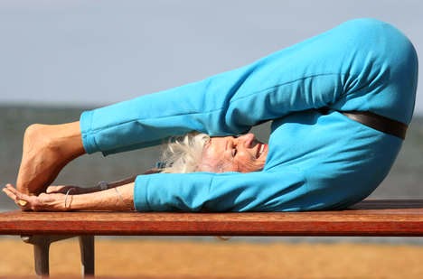Veganboy: L'istruttrice di Yoga Bette Calman, australiana di 84 anni ...