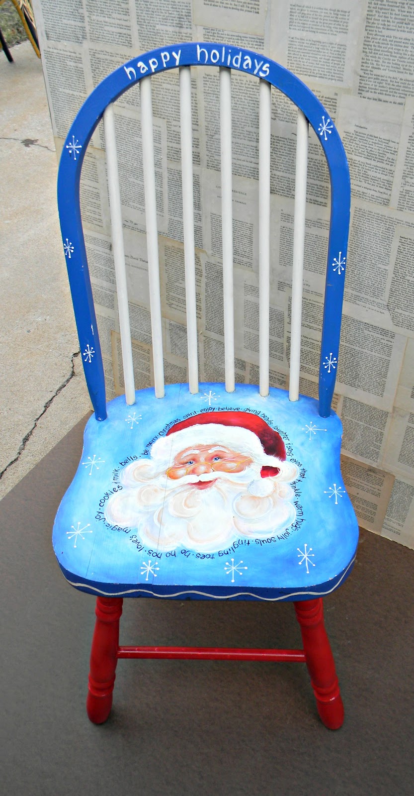 20 North Ora: Christmas Chairs in October