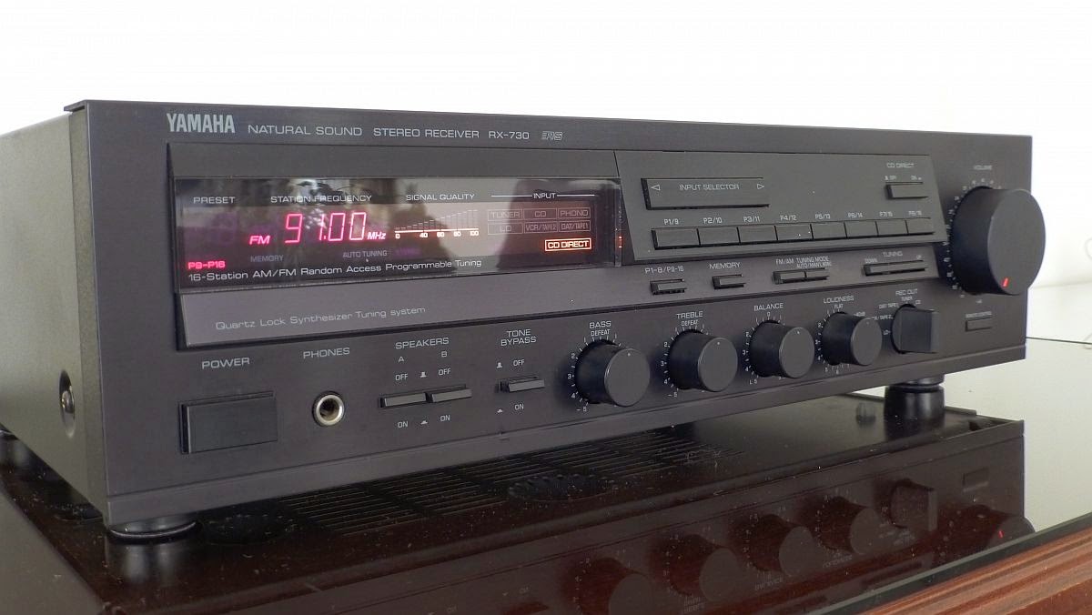Yamaha RX-730 - Stereo Receiver | AudioBaza