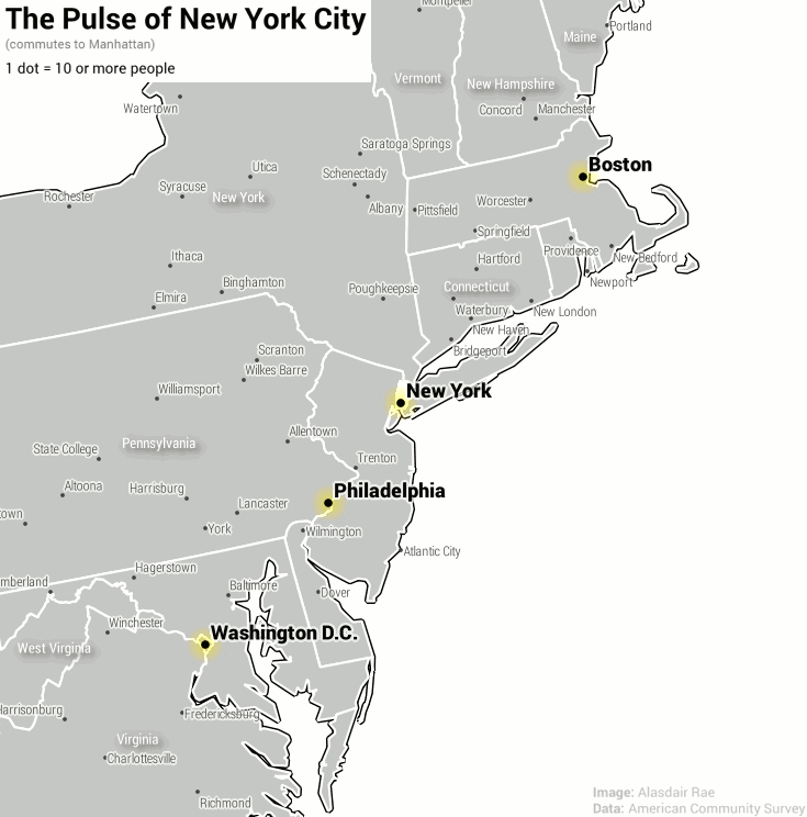 Stats, Maps n Pix: Megalopolis revisited: commuting in the Northeastern ...