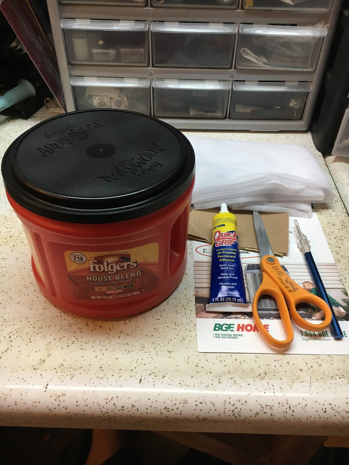 BlueDayLabs: Make Your Own Coffee Container Bug Box For Kids