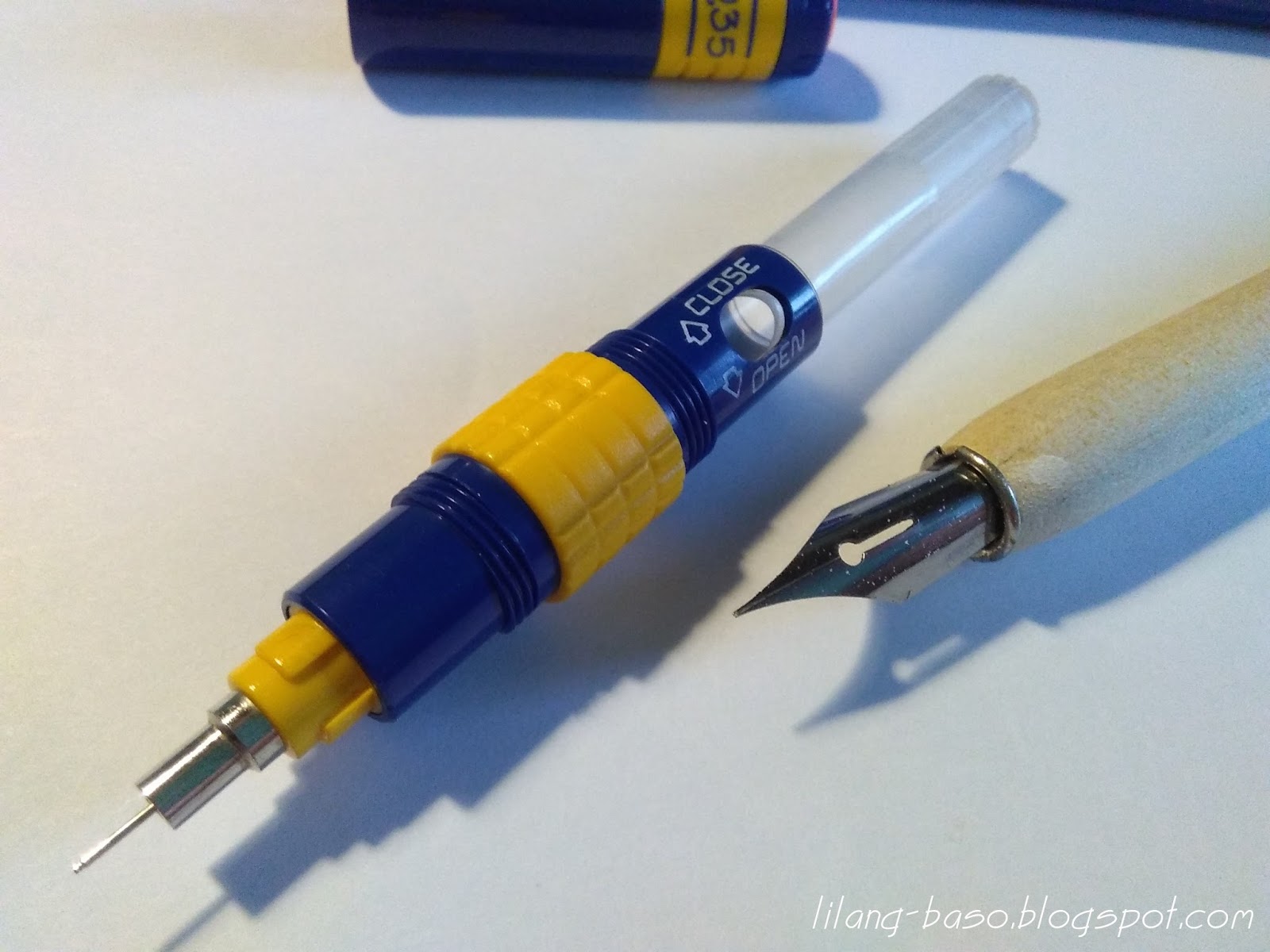 WZORKI I INNE INSPIRACJE: STYLOGRAF A RAPIDOGRAF