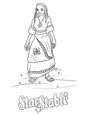 Star Stable Online Gray: Kolorowanki z SSO