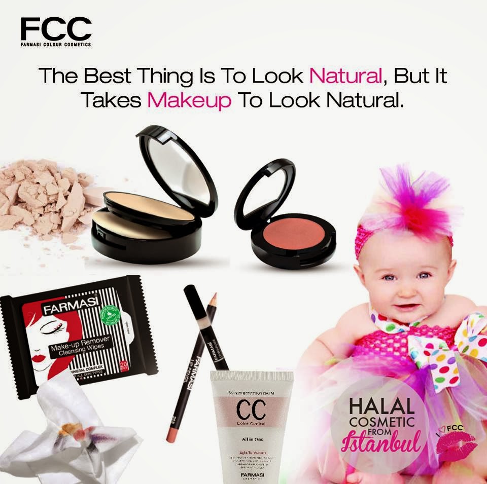 FCC Color Cosmetics: Bagaimana Mendapatkan Solekan Natural?