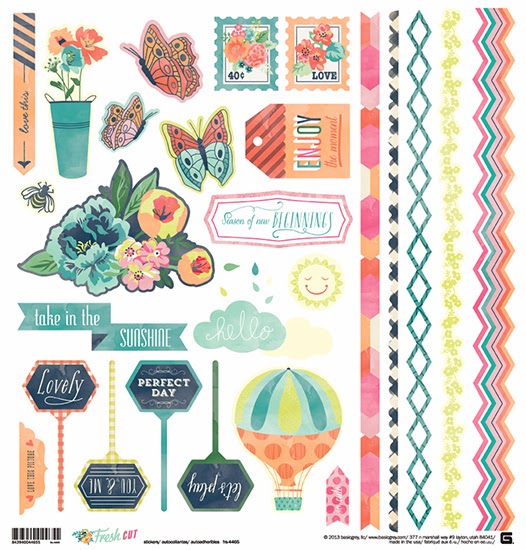 Scrap i Pebre: La colección Fresh Cut de Basic Grey al completo en Scrap i Pebre