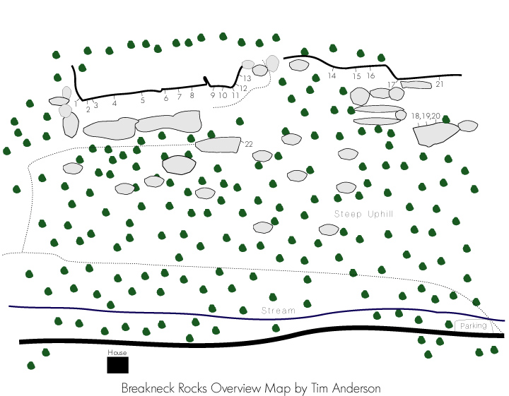 Tim Anderson's climbPA blog: Breakneck Rocks