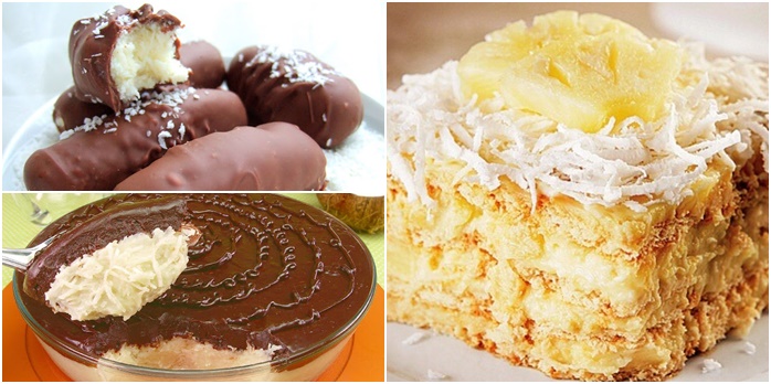 As 15 melhores sobremesas com coco - Amando Cozinhar