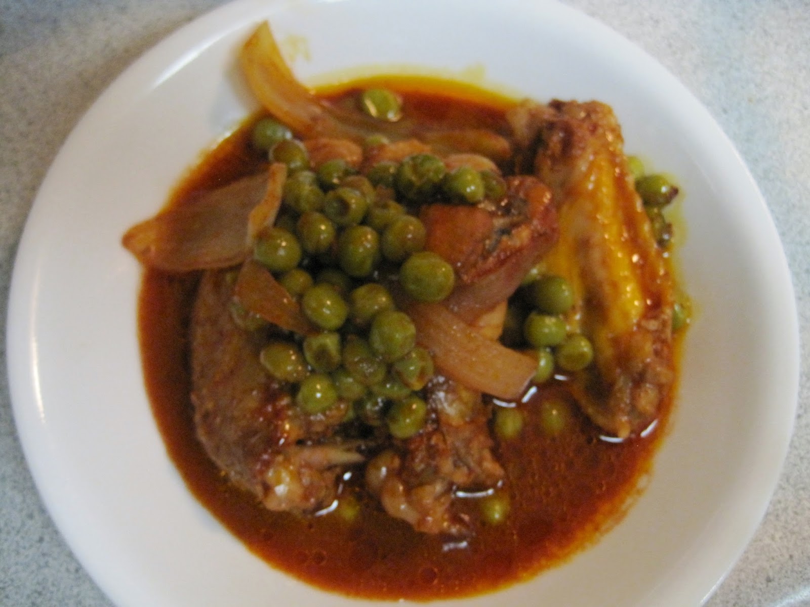 the mixed stew: Monday’s Bread Bowl: Red Chicken Wings Adobo