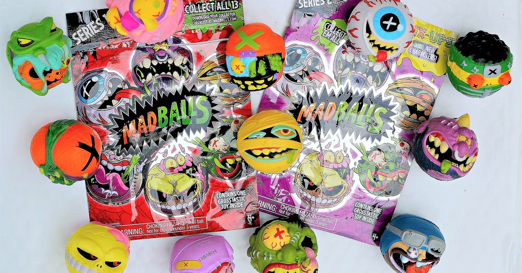 Little Weirdos: Mini figures and other monster toys: Madballs: 2017 ...