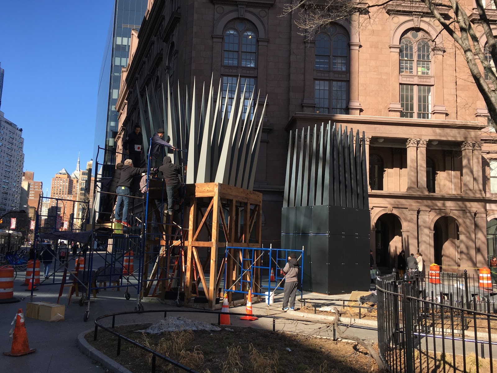 EV Grieve: Sculptures making their point at Cooper Union