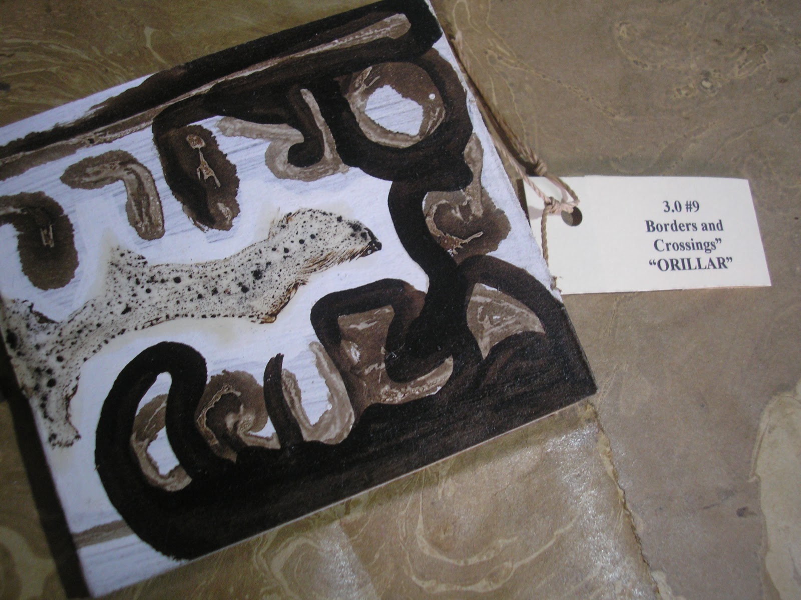 Líquido como el tiempo: Bordes y cruces ... Borders and crossings 3.0 #9