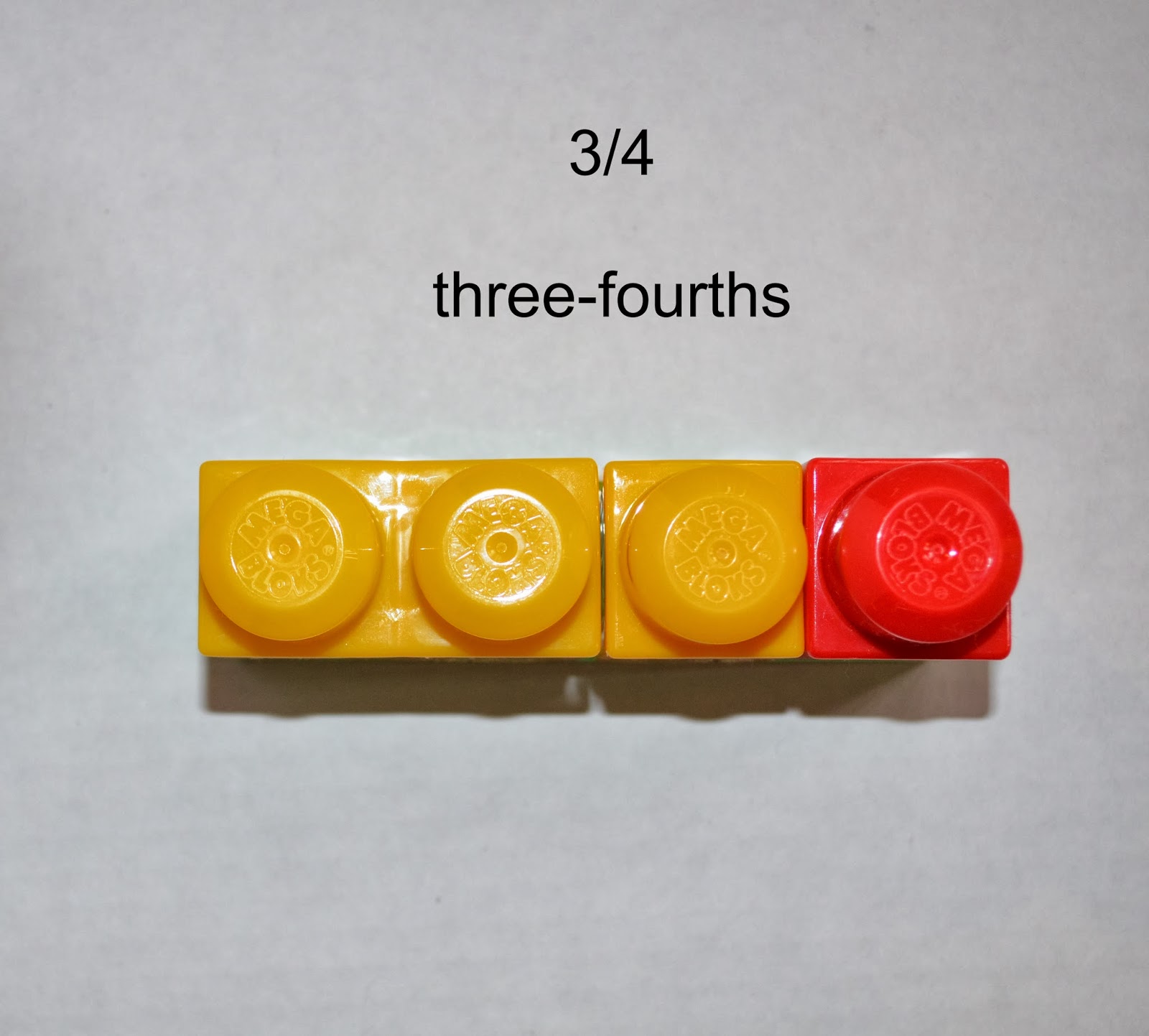 Literacy & Math Ideas: Learn Fractions With Building Blocks or Legos