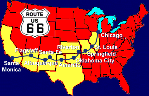 MR. HALL'S AMERICAN HISTORY CLASS: Route 66