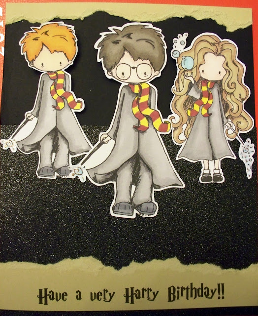 Kat's Bloggy Place: Harry Potter card