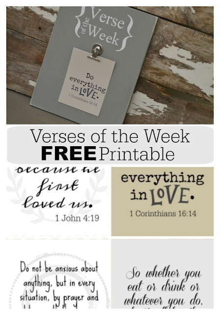 Verse of the Week and FREE Printables! | Sabrina Sandoval
