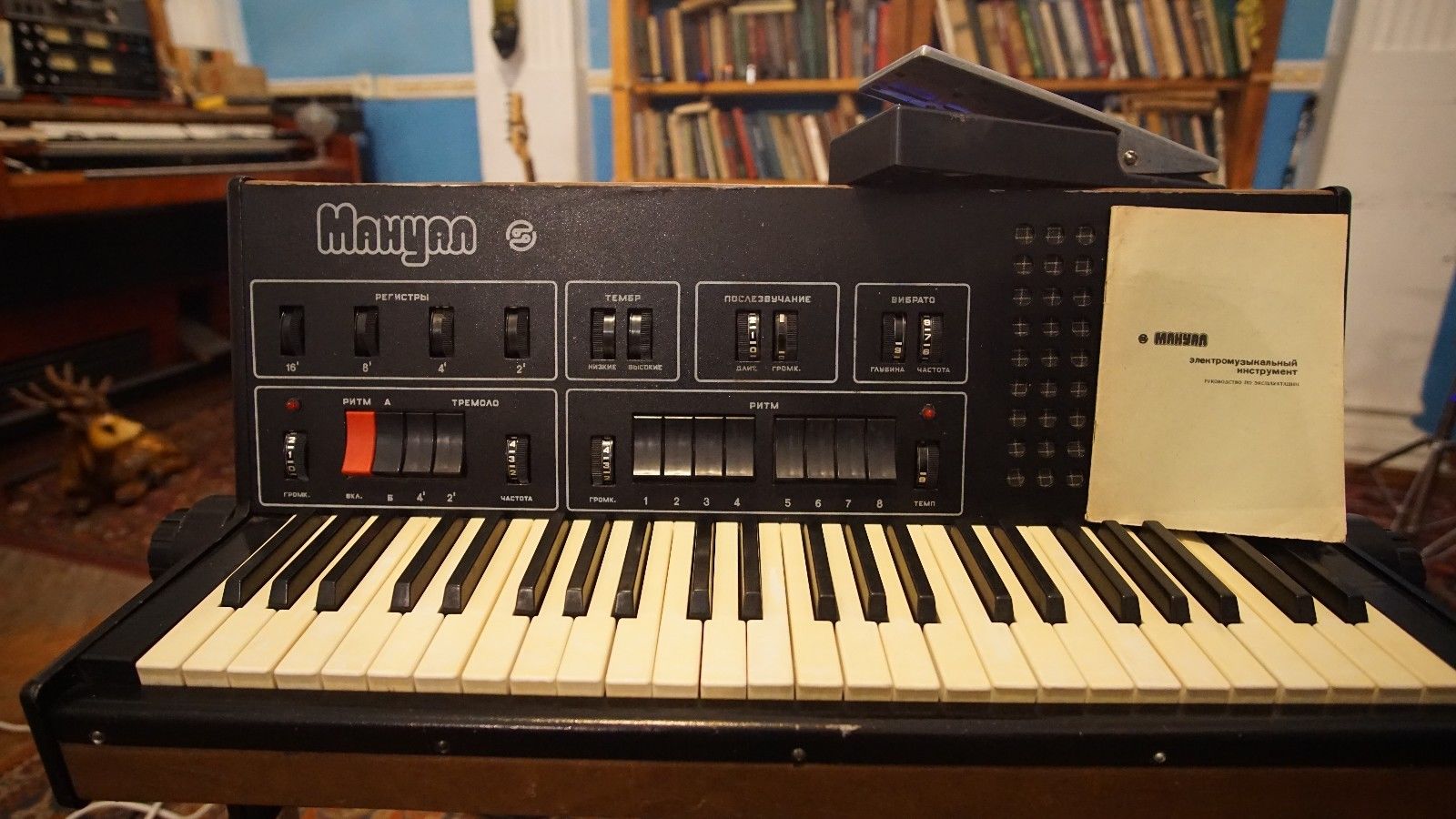 MATRIXSYNTH: "Manual" Vintage Soviet Organ Synth w/ Built in Rhythm Section