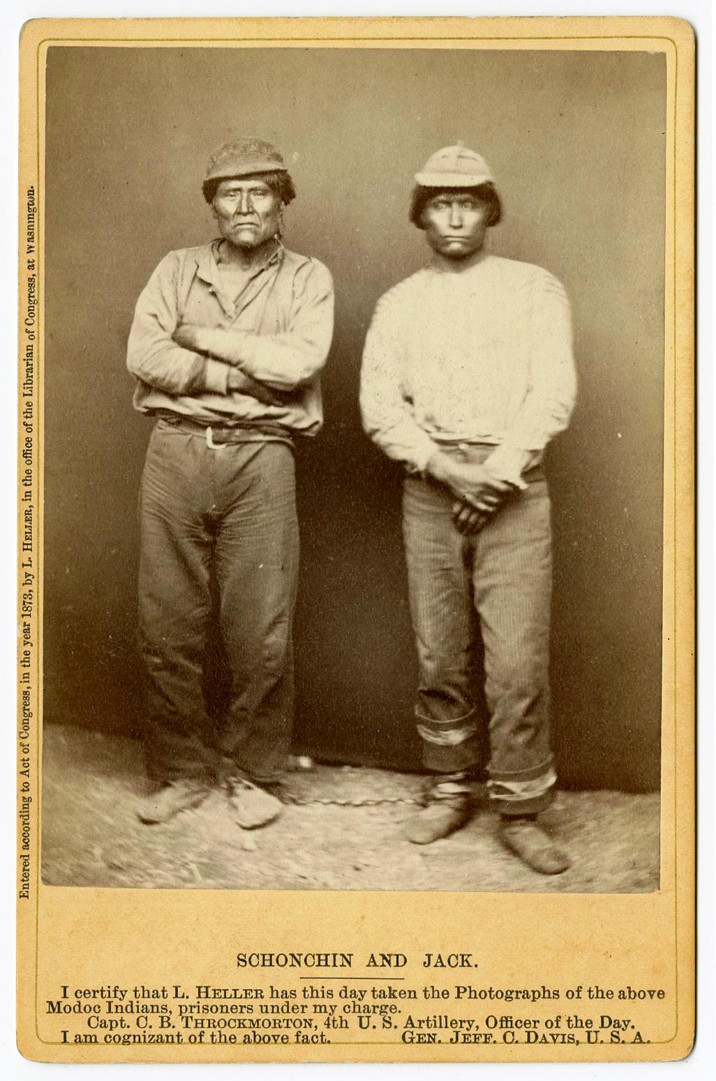 California Historical Society: Modoc Chief Kintpuash (Captain Jack): A ...