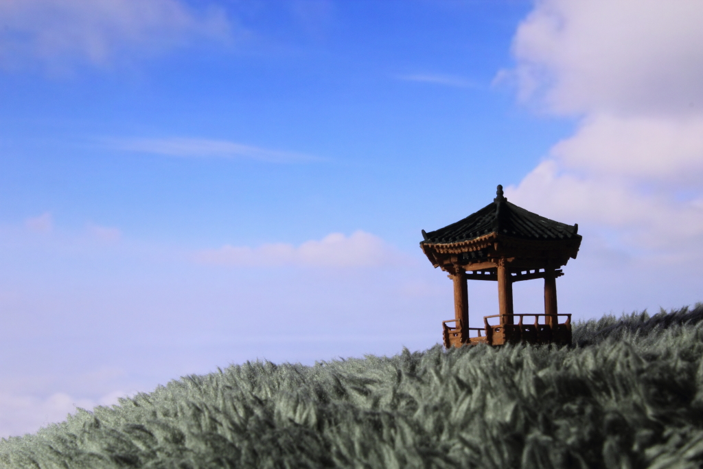 Hoo's planet, Naomi: Completed work (making the miniature pavilion) 미니 ...