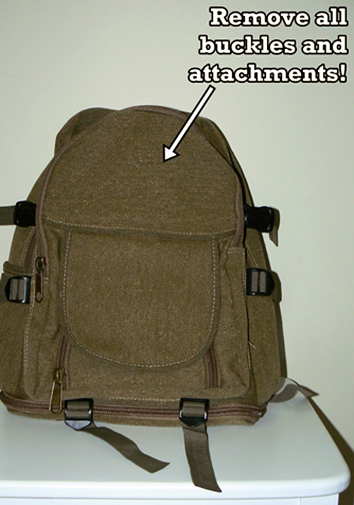 The Pineneedle Collective: Guest Post: DIY Map Backpack