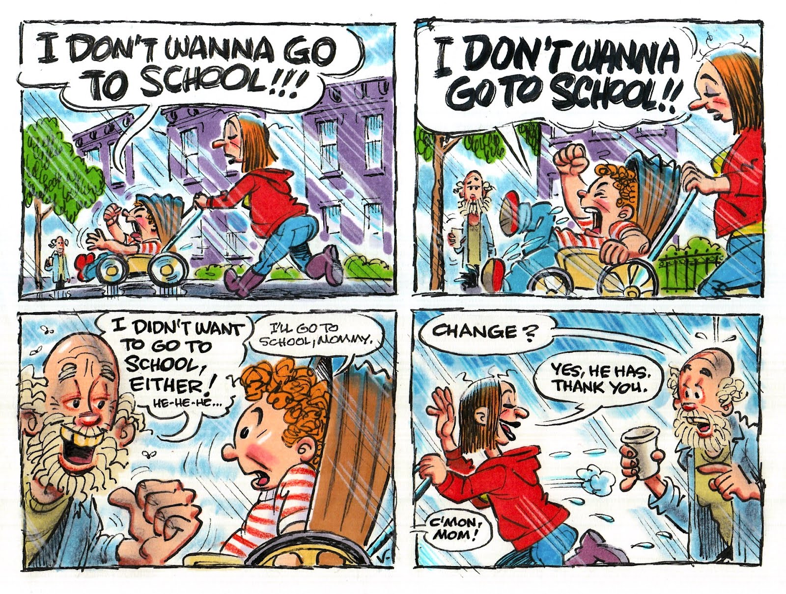 Vince Musacchia's Portfolio: Comic Strips