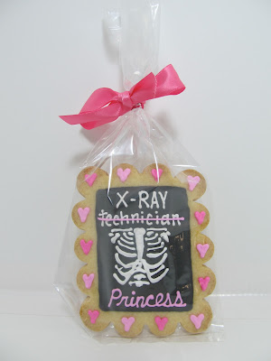 Cookies in the Cupboard: X-Ray cookies baked for a princess!
