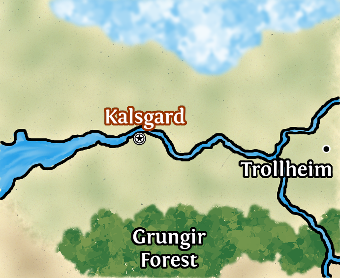 Pathfinder Linnorm Kings Map Of The Lands