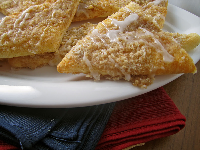 Stephanie Cooks: Crispy Sugar Crumb Triangles