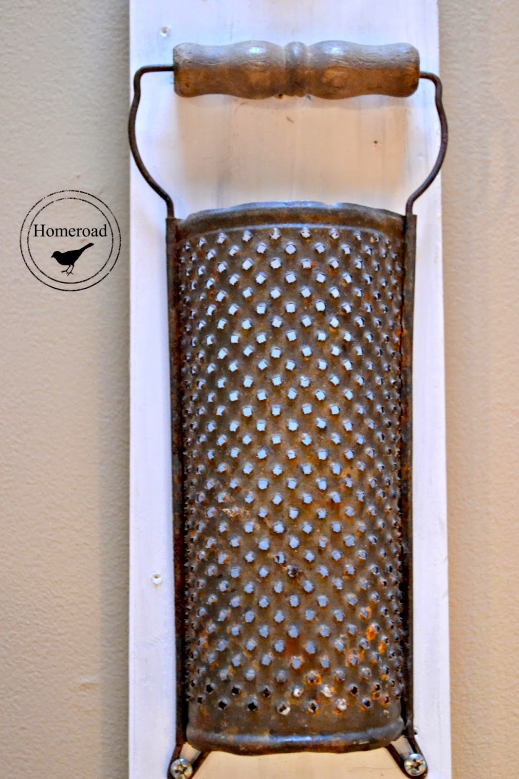 Vintage Grater Pencil Cup