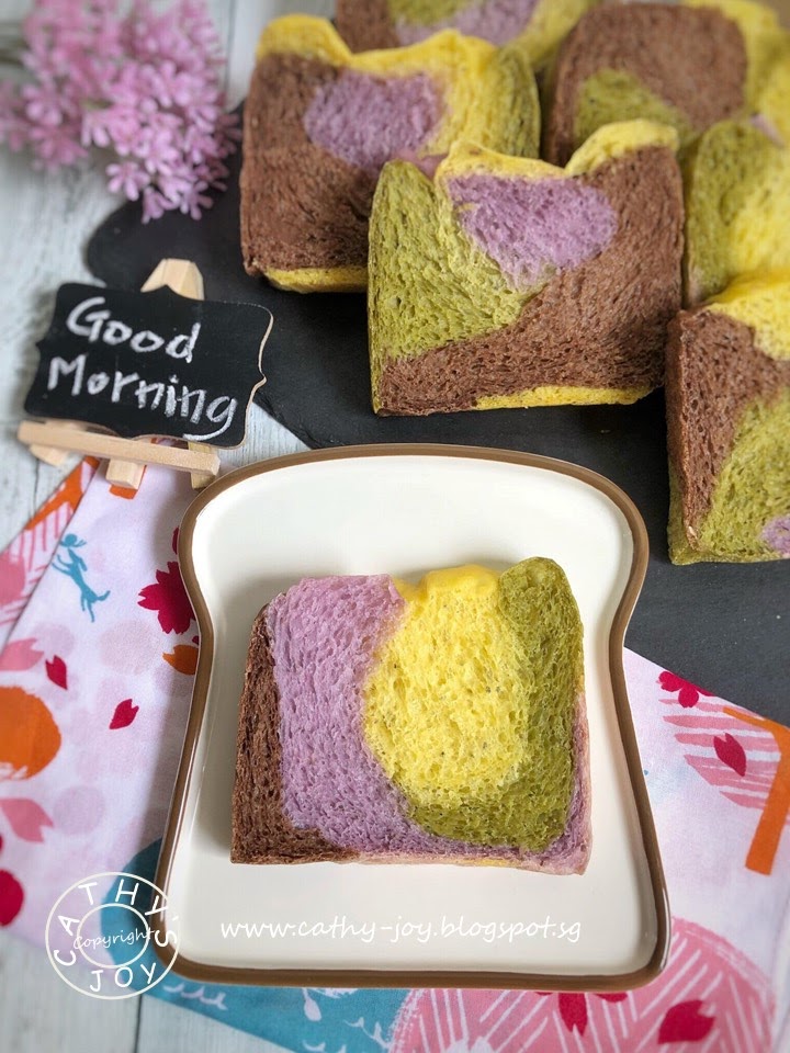 cathy's joy: Colorful Bread Loaf